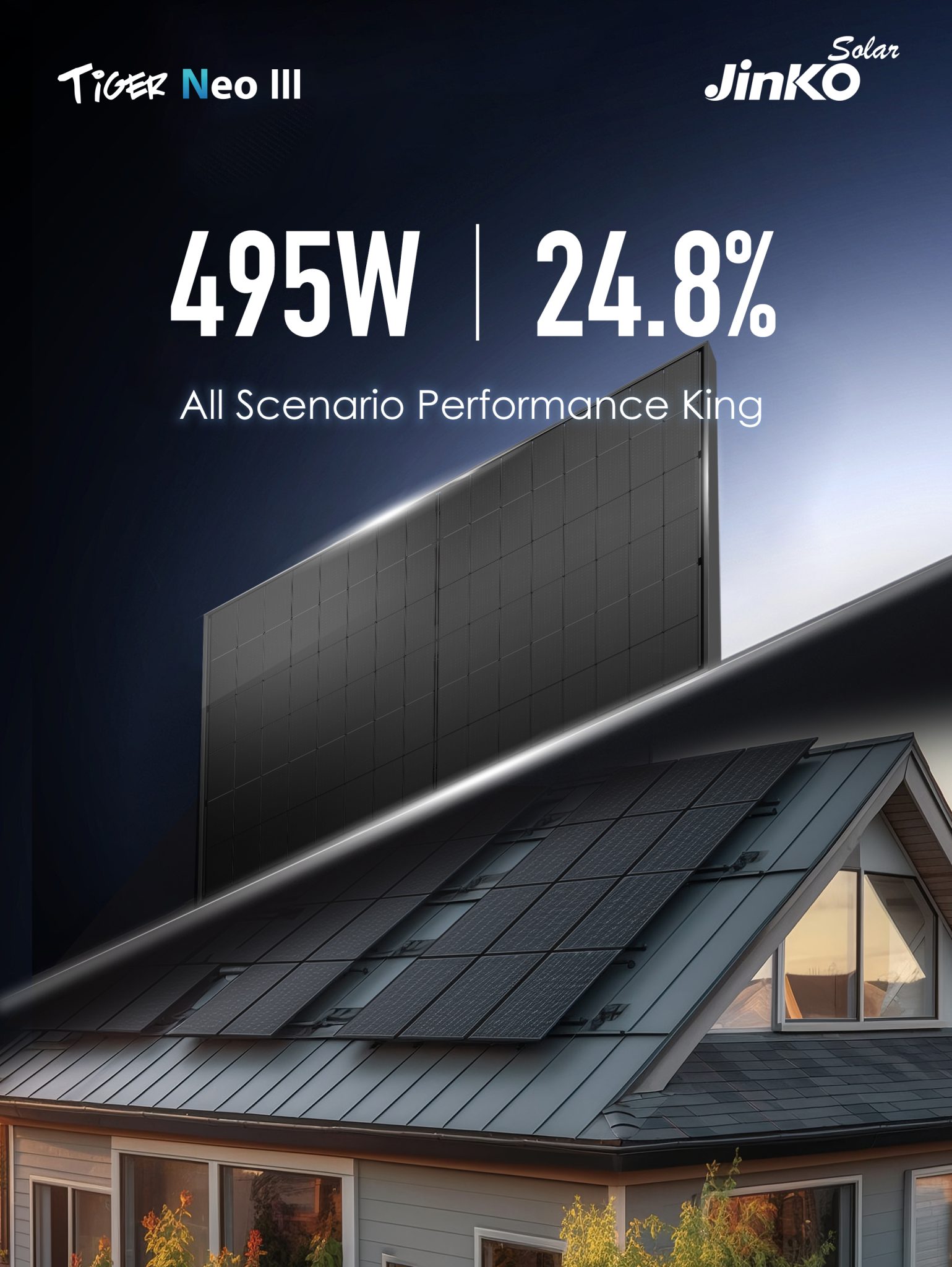 JinkoSolar Announces New Residential and Utility Solar Panels Tiger Neo ...
