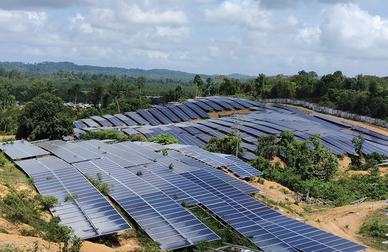 India first largescale Solar PV-cum-BESS facility at Port Blair ...